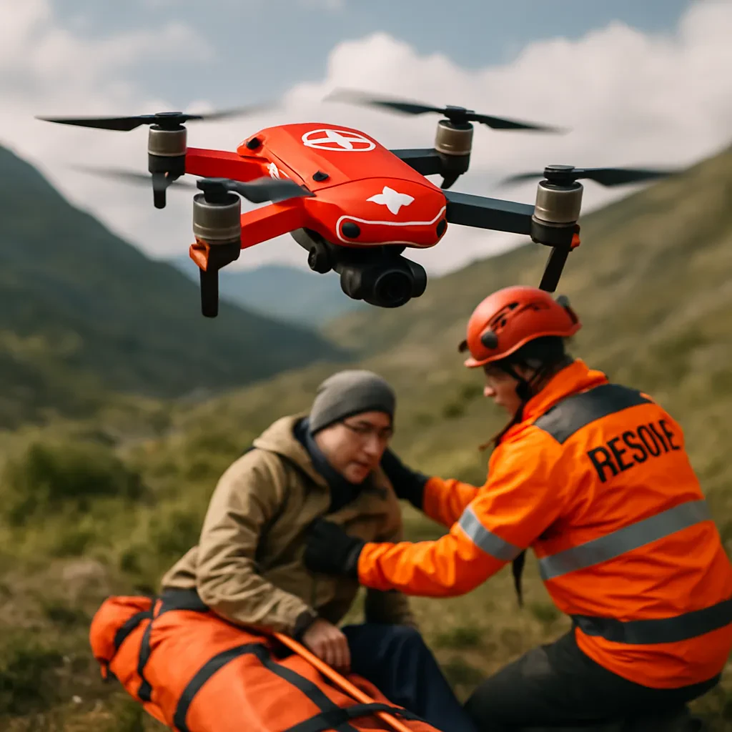 Life-Saving Drones for Rescue Operations Today