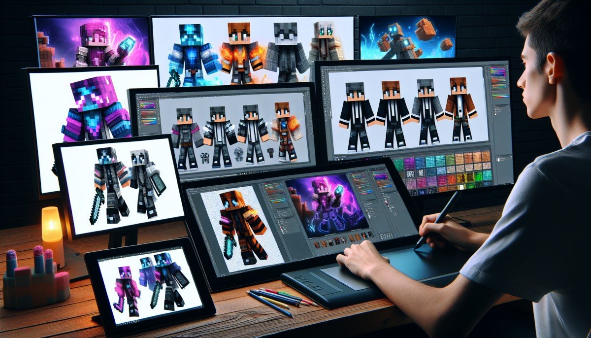Create Custom Minecraft Game Skins - Unleash Creativity!