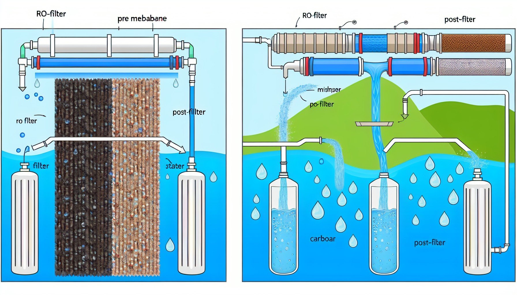 Reverse Osmosis vs Carbon Filters: Key Differences