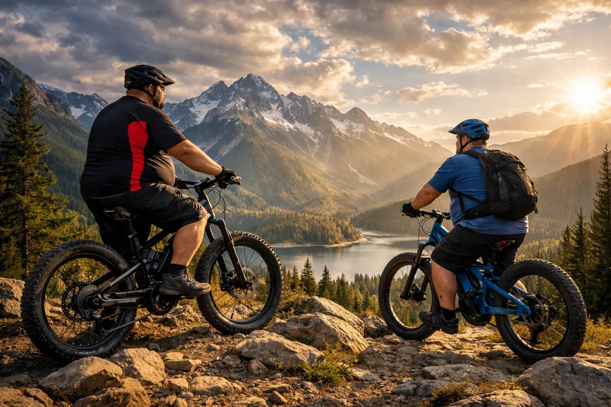 Top E Mountain Bikes for Heavy Riders