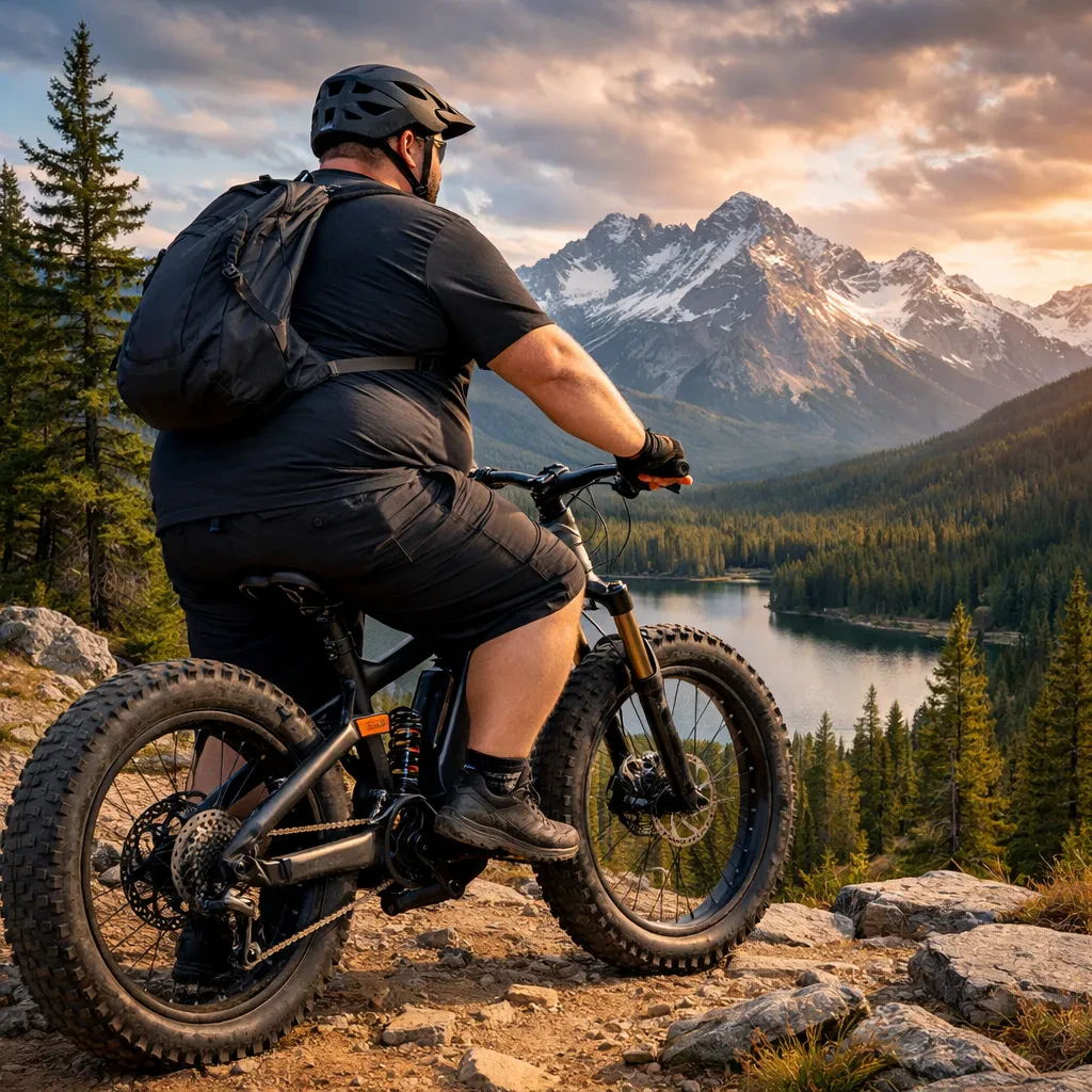 Top E Mountain Bikes for Heavy Riders