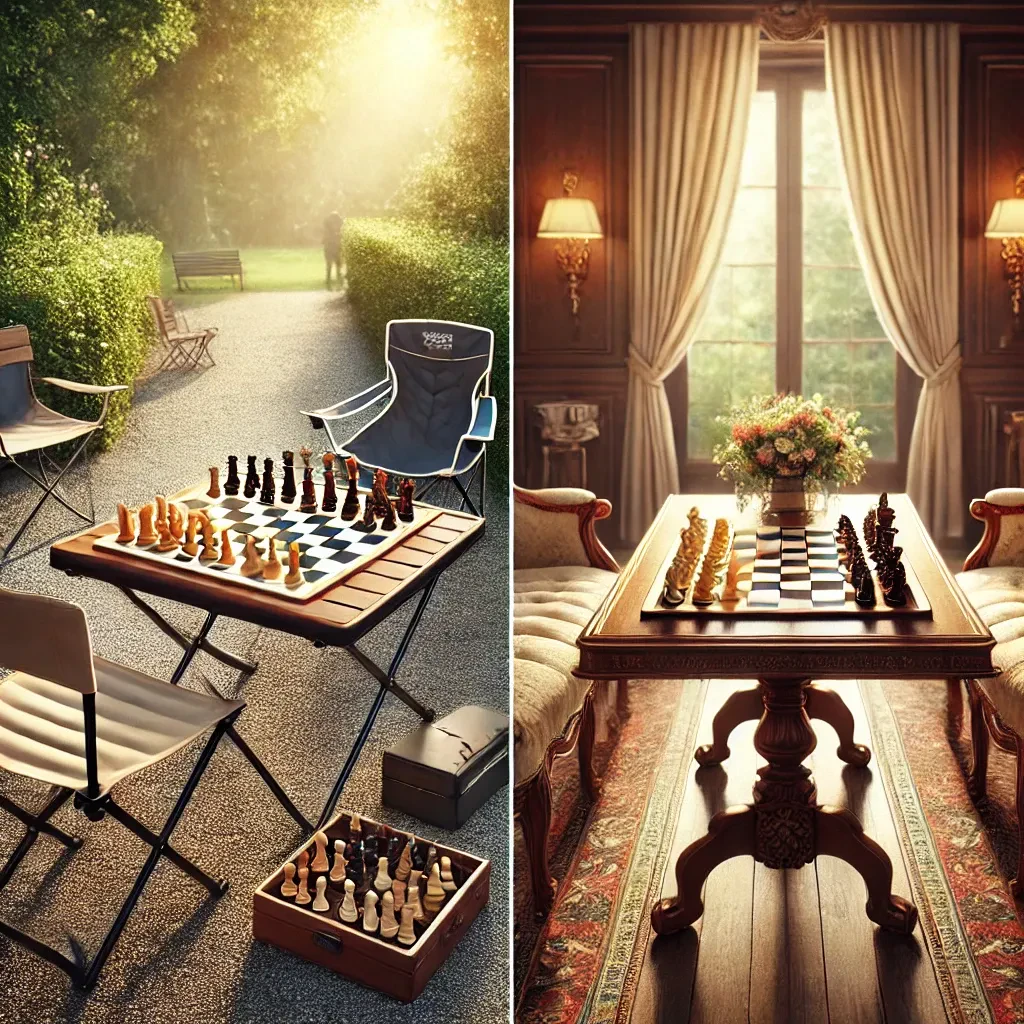 Portable vs Stationary Chess Tables – Pros, Cons & Top Picks | Chess Kitty