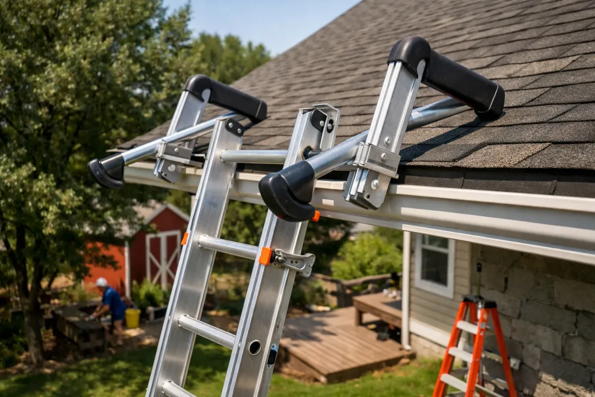 Affordable Ladder Stabilizers for Safe Climbing