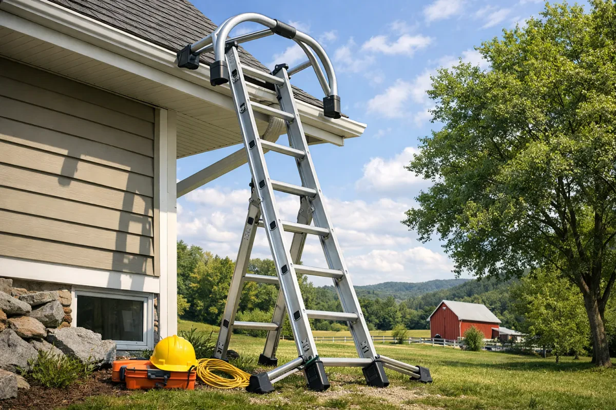 Easy Outdoor Ladder Stabilizers for Safe Use
