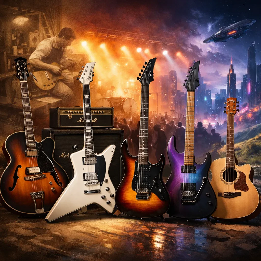 The Evolution of Ibanez Guitars Over Time