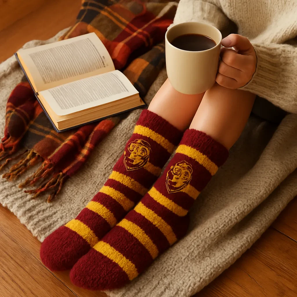 Get Cozy with Gryffindor Fuzzy Socks Today!