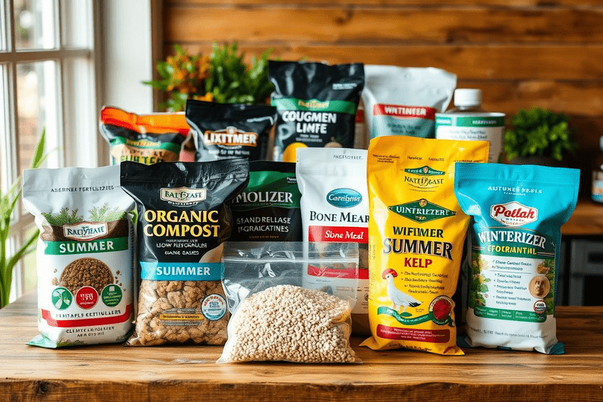 Top Lawn Fertilizers for Every Season