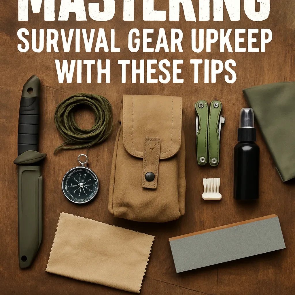 Survival Gear Maintenance Tips for Longevity