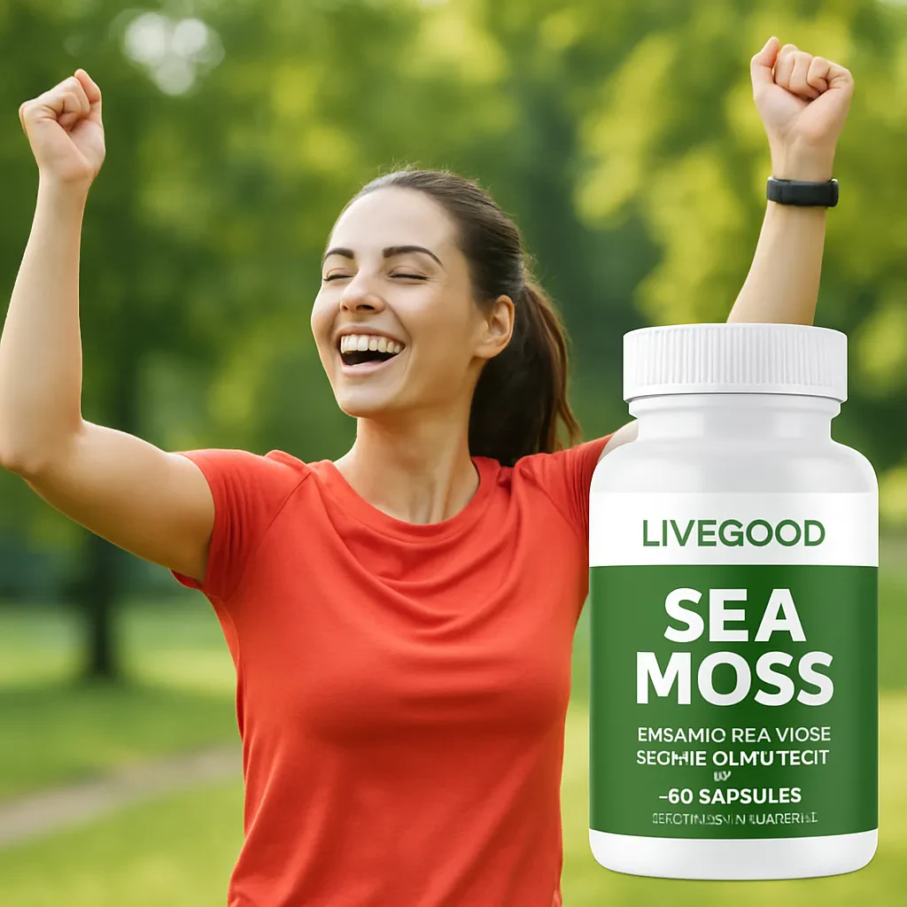 Boost Energy Naturally with Livegood Sea Moss Capsules