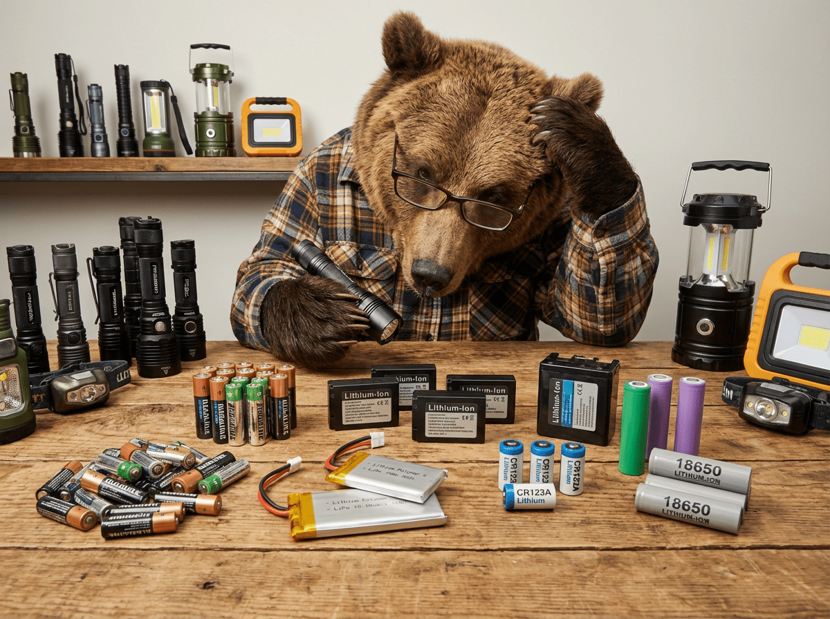 Choose the Best Batteries for Tactical Lights