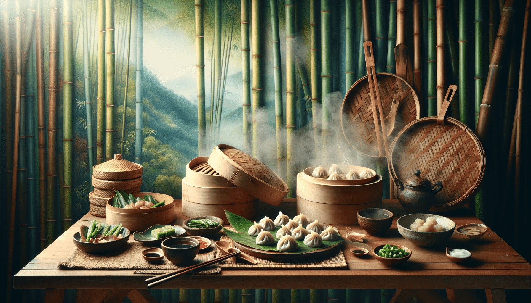 Bamboo's Delectable Impact: Elevating Food's Taste and Texture