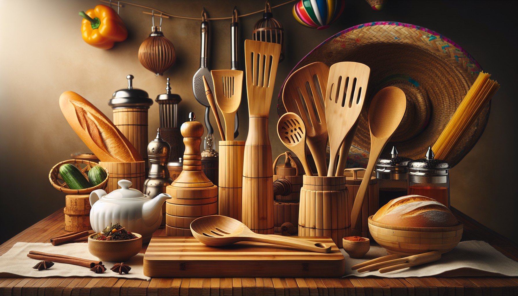 Bamboo Kitchen Utensils: Must-Haves for Global Gastronomy