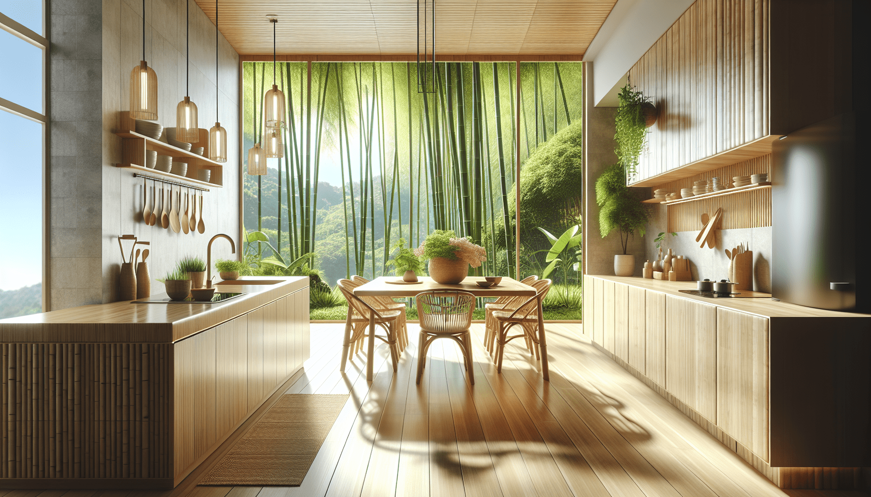 Bamboo Kitchens: The Sustainable Choice for Modern Homes