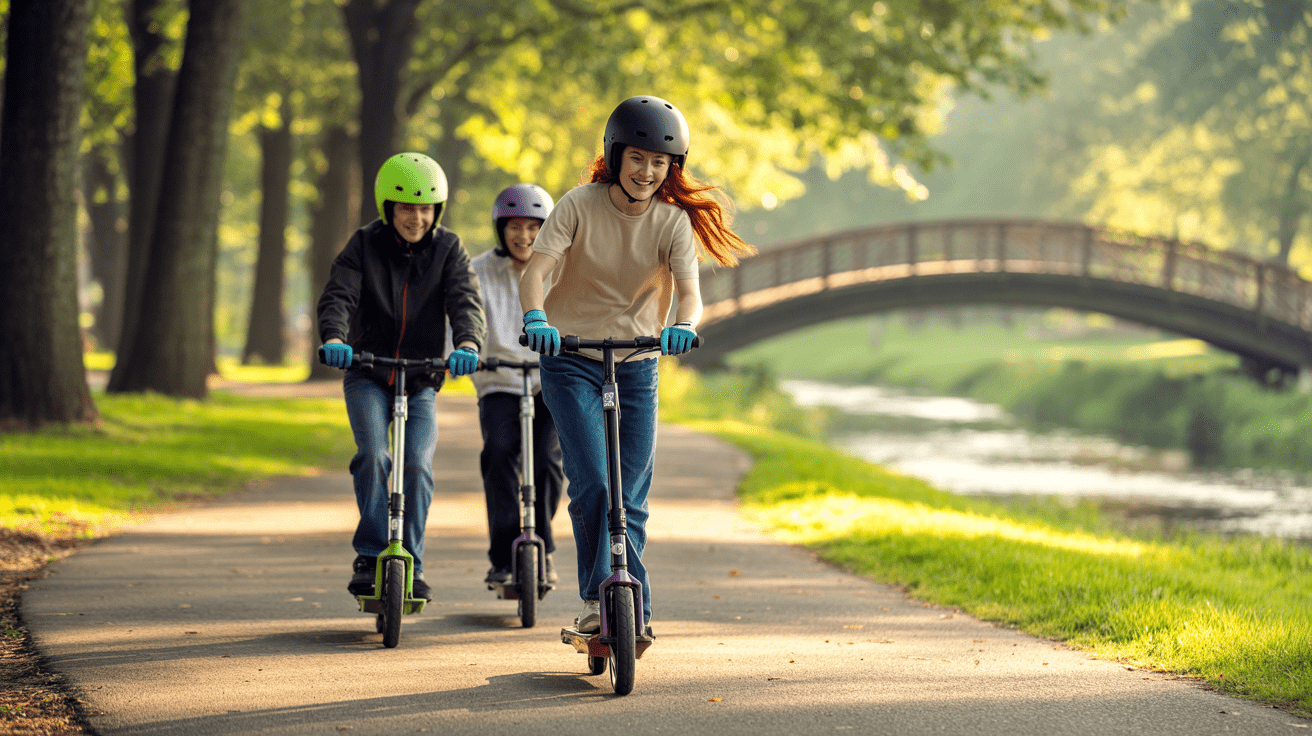 Exploring Parks and Trails: Top Spots to Ride Your Scooter Safely