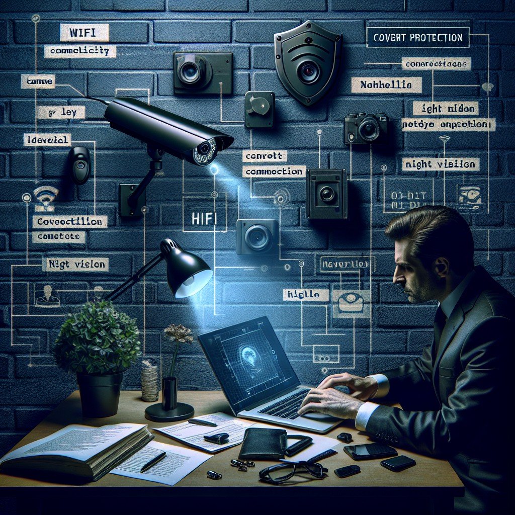 Spy Camera WiFi HD: Covert Night Vision Security