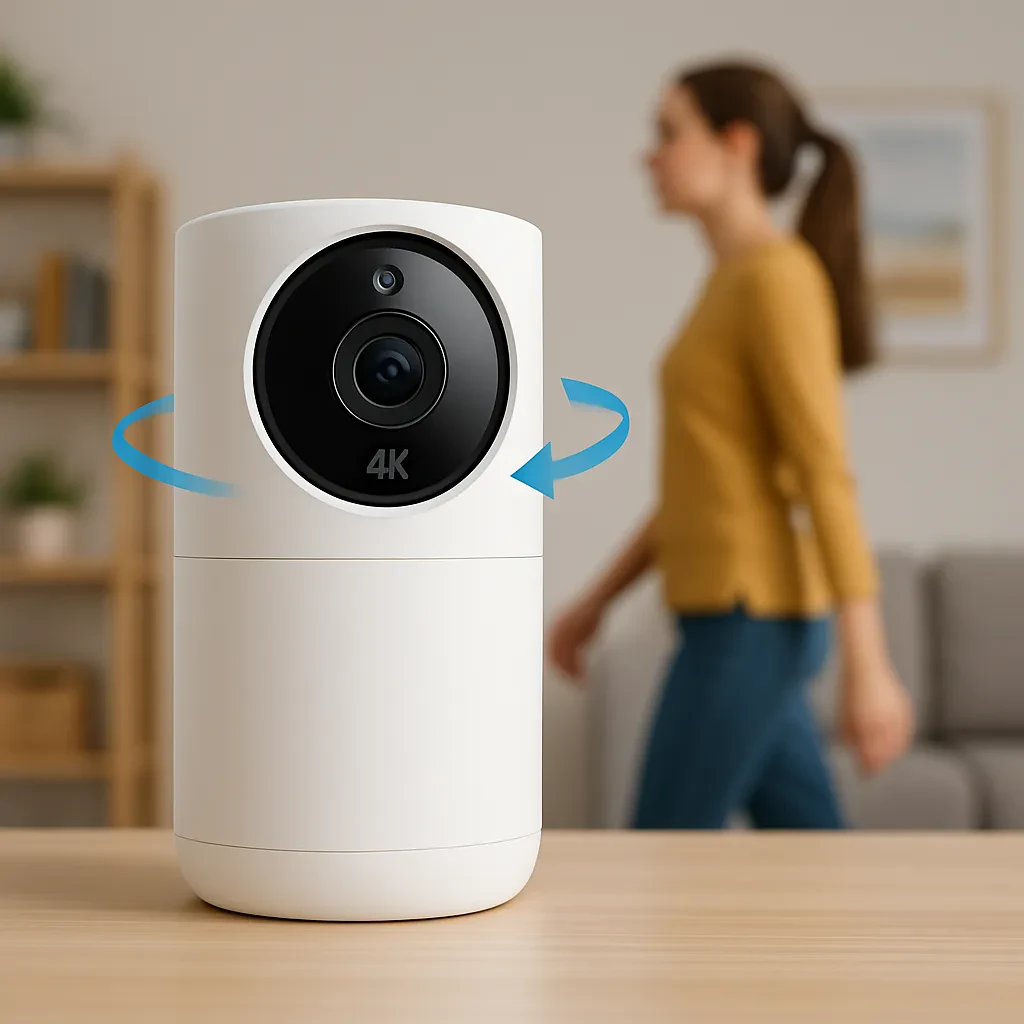 Discover Smart 4K Indoor Camera with Motion Tracking