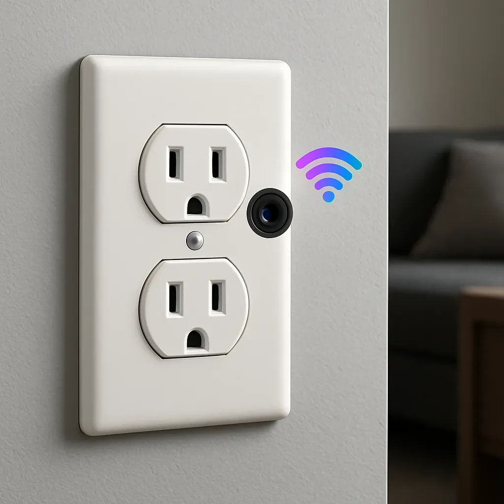 SecureGuard Outlet Camera: Smart Discreet Surveillance