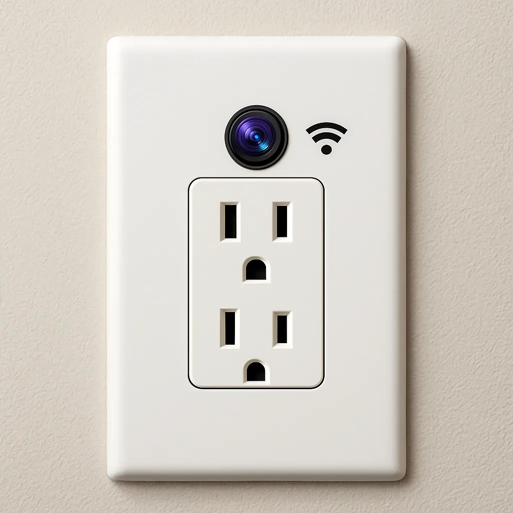 4K Wi-Fi Wall Outlet Camera: Discreet Security