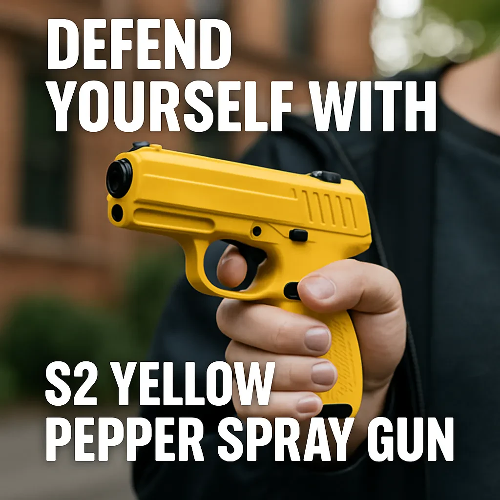 Stay Safe: S2 Yellow Pepper Spray Gun Review