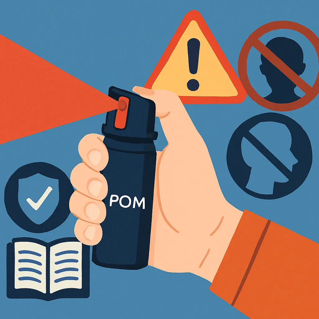 Essential POM Pepper Spray Safety Tips