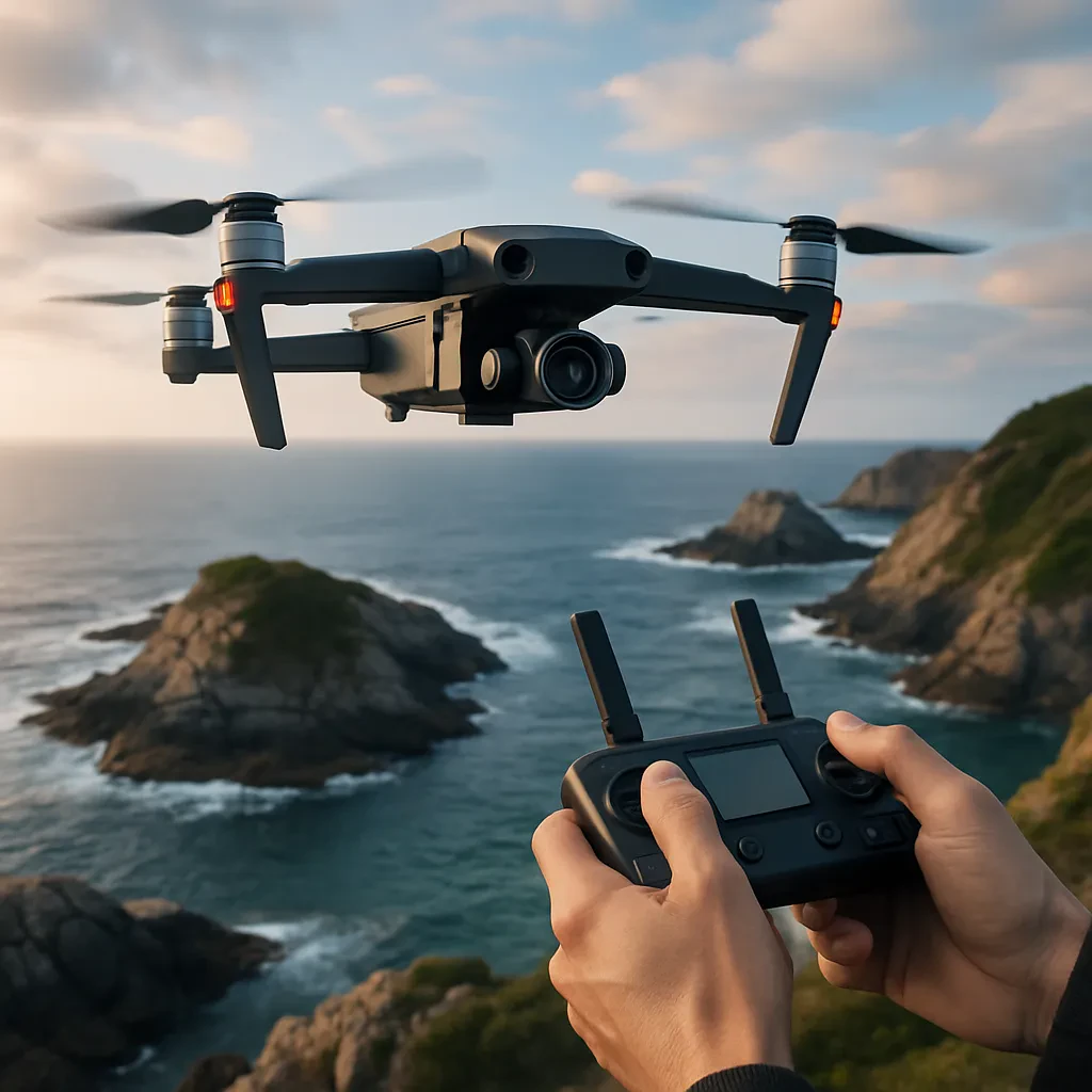 Stunning Aerial Shots with Professional Drones