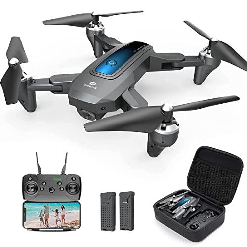 DEERC D10 Foldable Drone: Explore the Skies with 2K HD Camera, Gesture ...