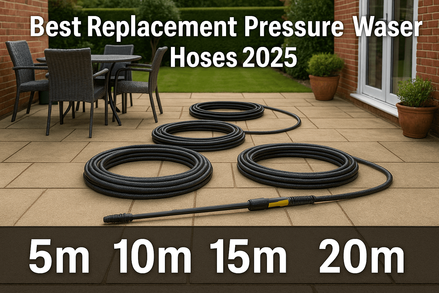 Choosing the Right Pressure Washer Hose Length (Guide)