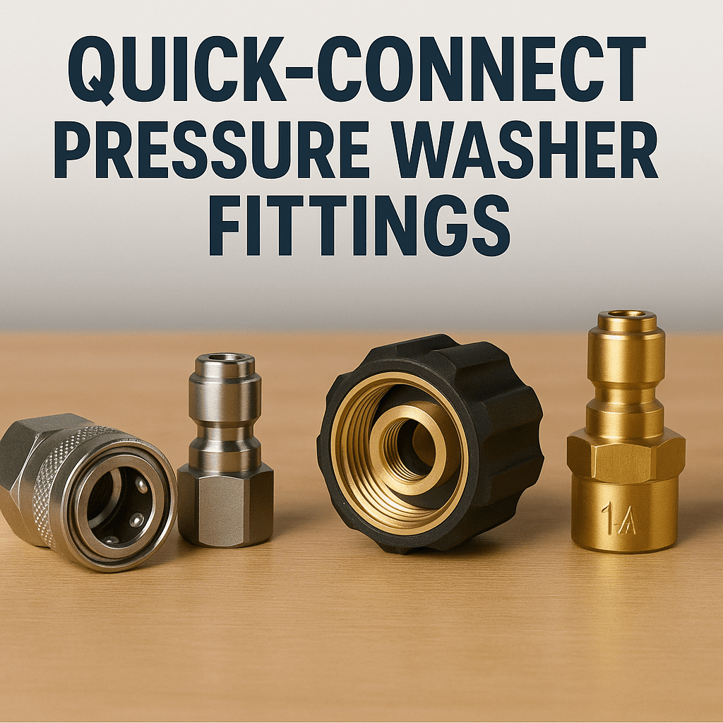 Quick-Connect Pressure Washer Fittings Guide