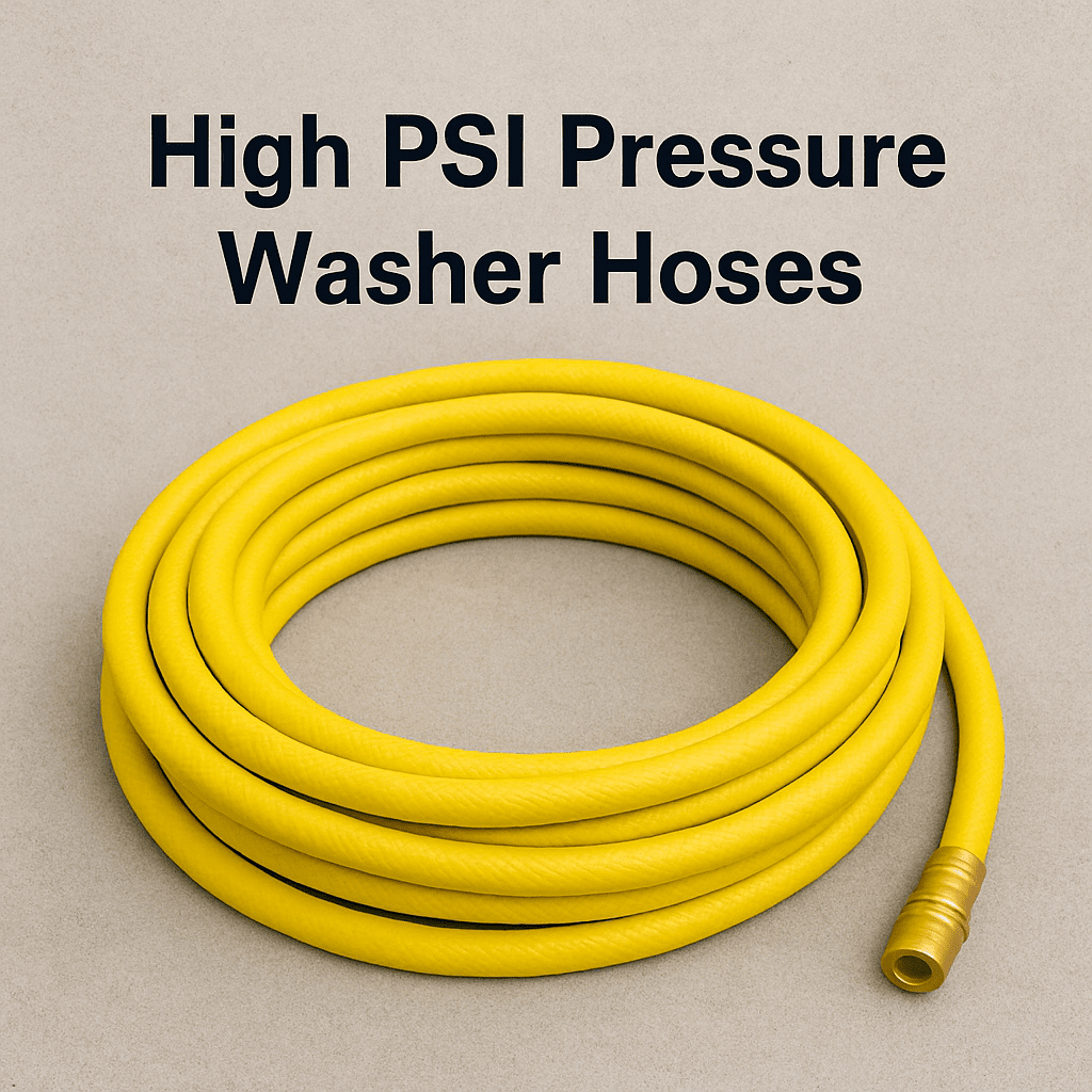Yellow Pressure Washer Hoses Guide