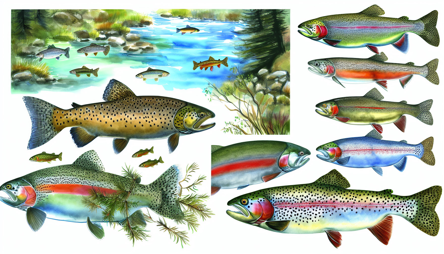 Explore America's Top Trout Varieties for Fishing