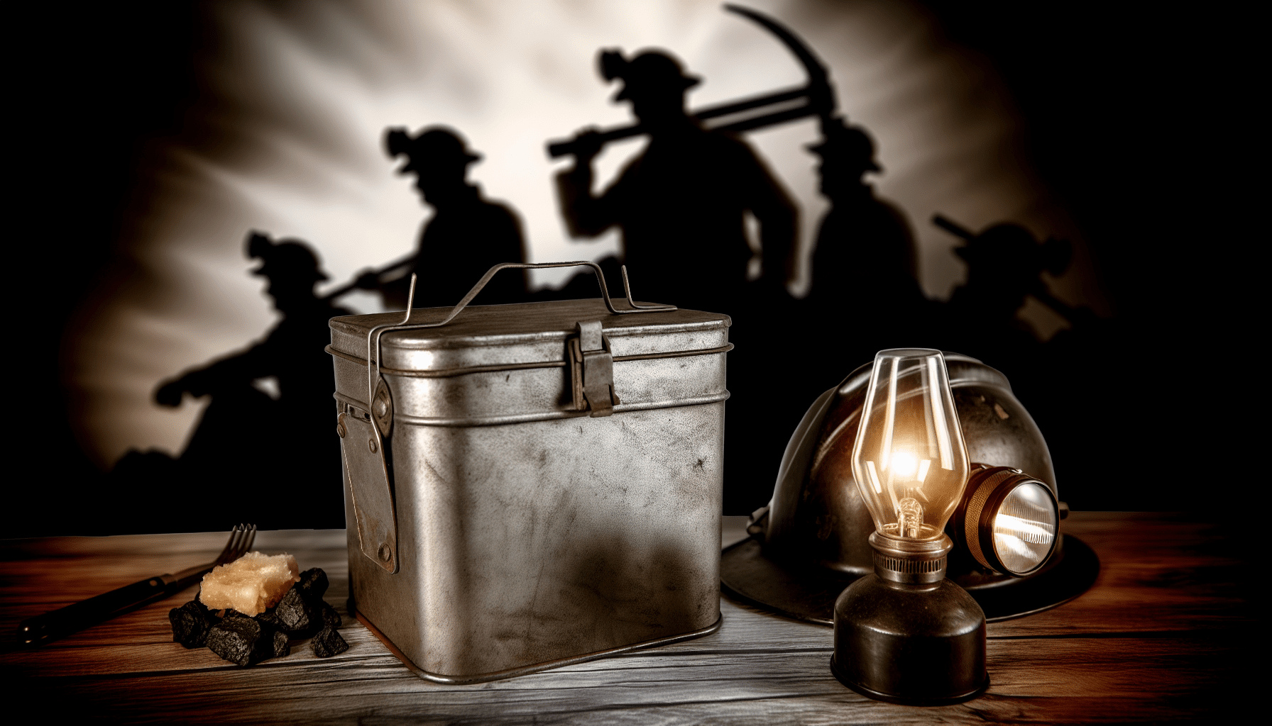 Explore the fascinating history of coal miners' lunch pails