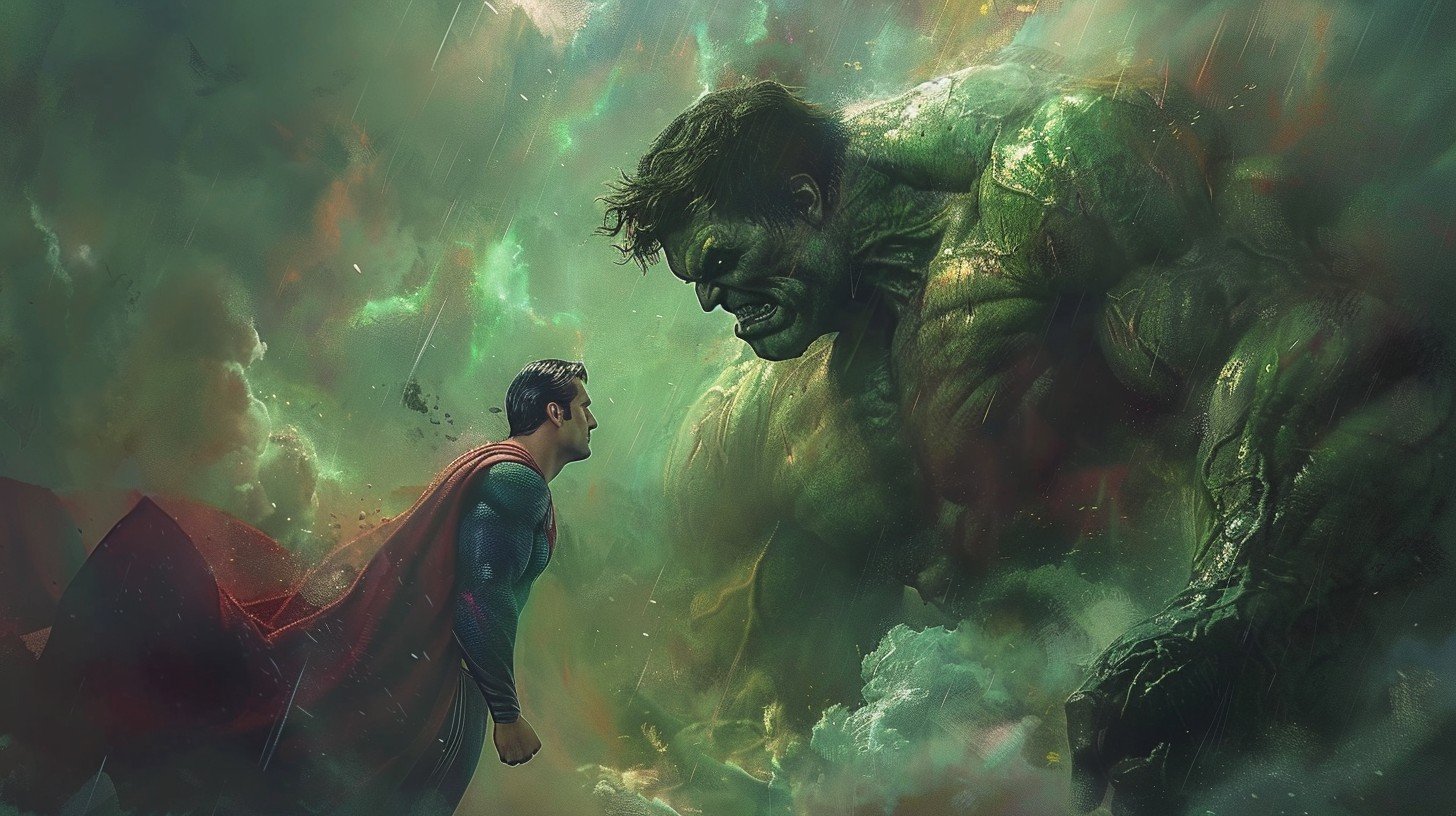 Superman vs. Hulk: Clash of Titans - Who Would Win in a Battle?