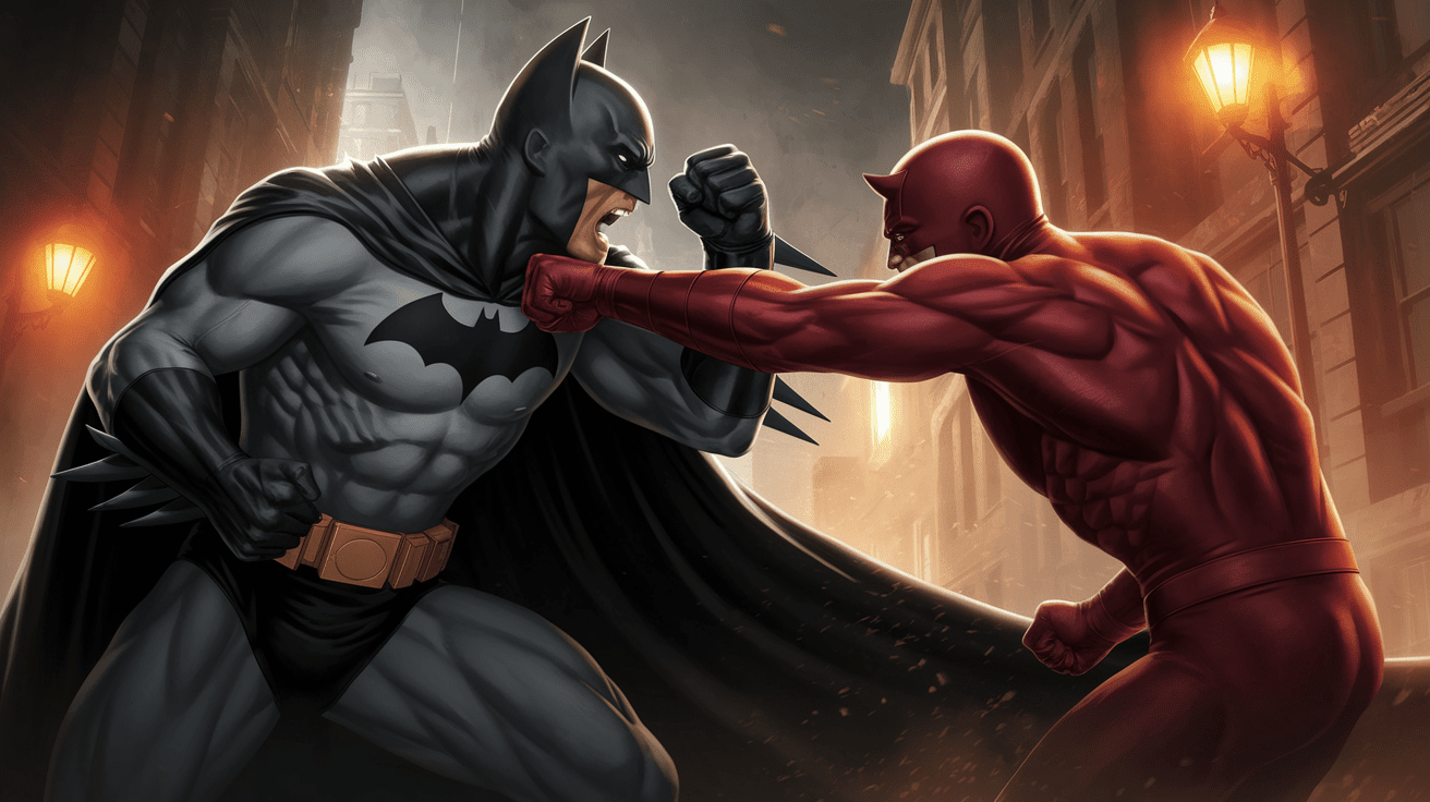 Batman vs. Daredevil: The Ultimate Hero Showdown
