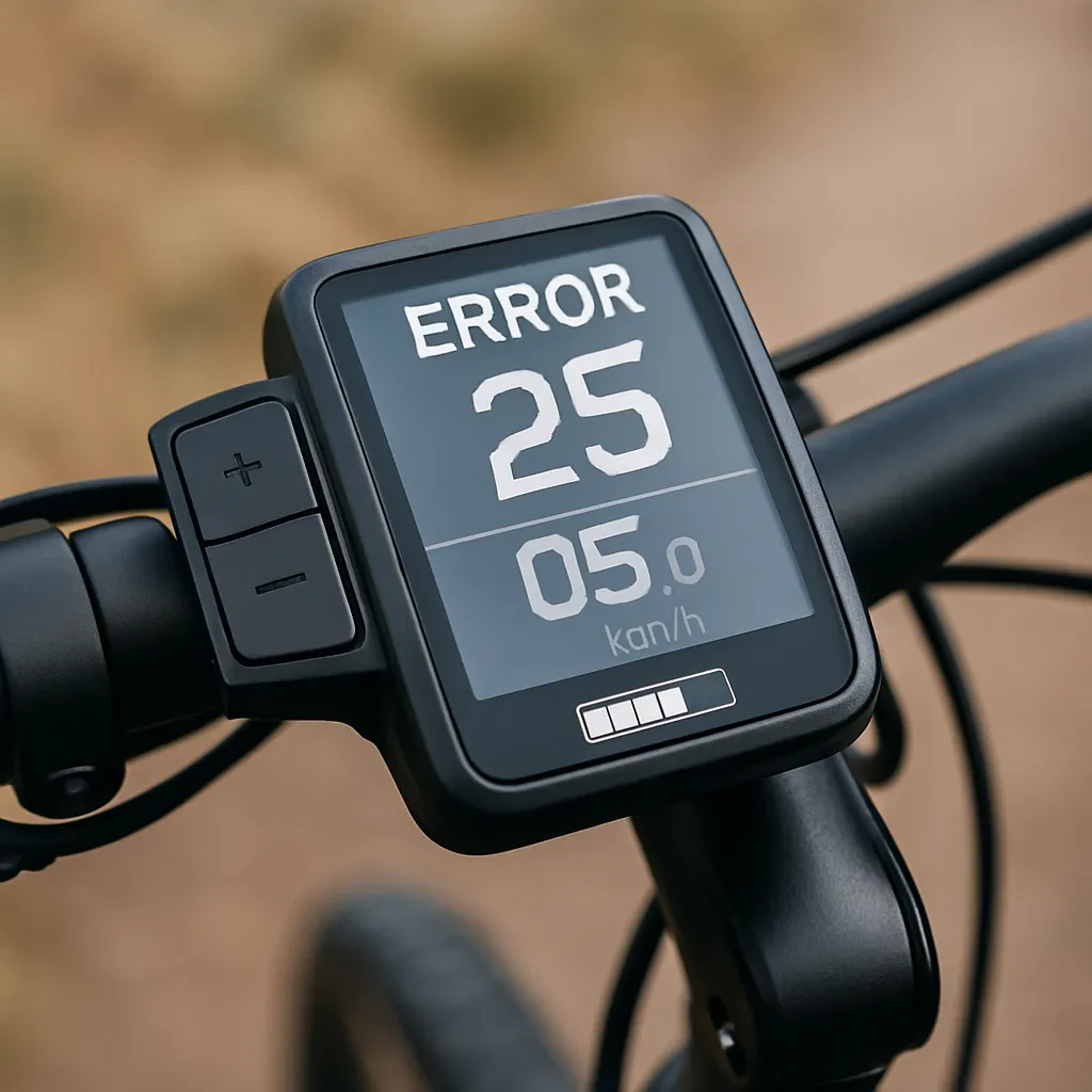Easy Guide to E-Bike Display Error Codes
