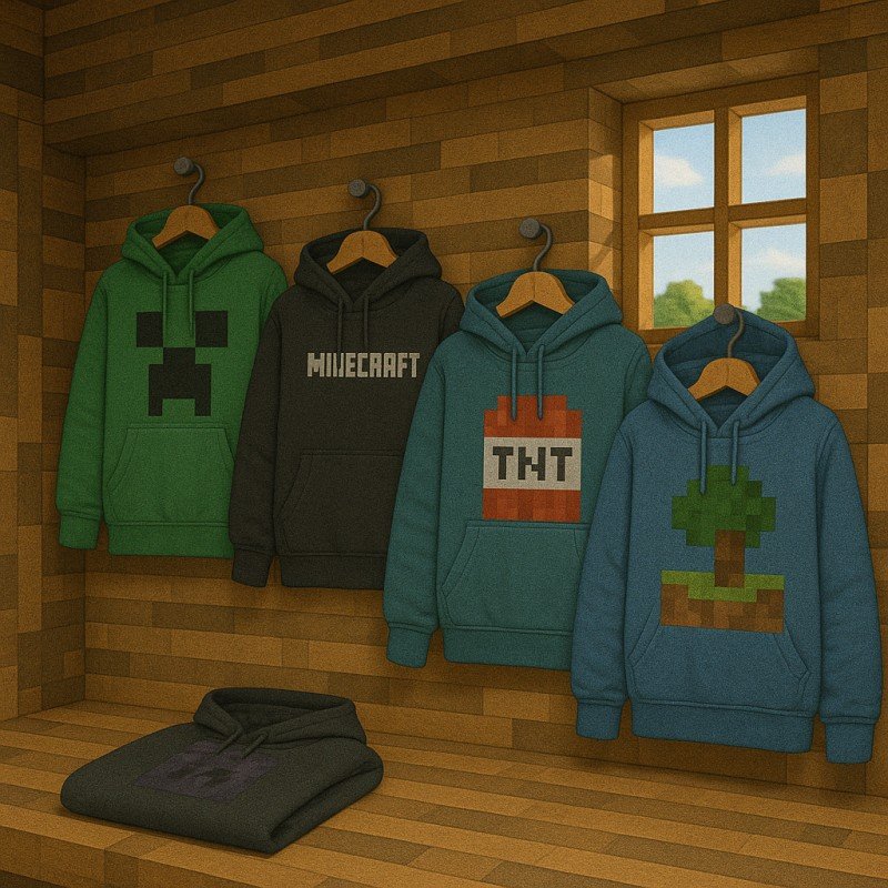Minecraft Apparel – T-Shirts, Hoodies, Costumes & More