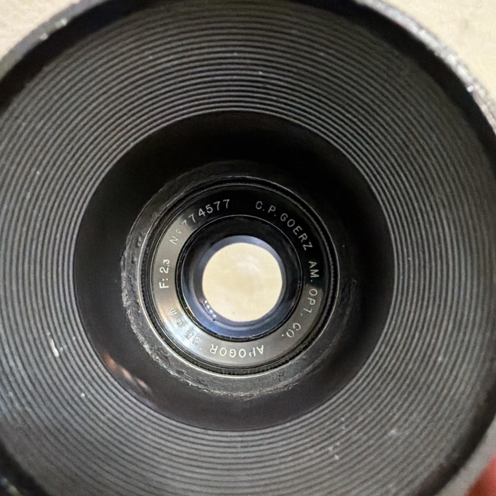 Rare Goerz 35mm f/2.3 Apogor Cineflex Lens