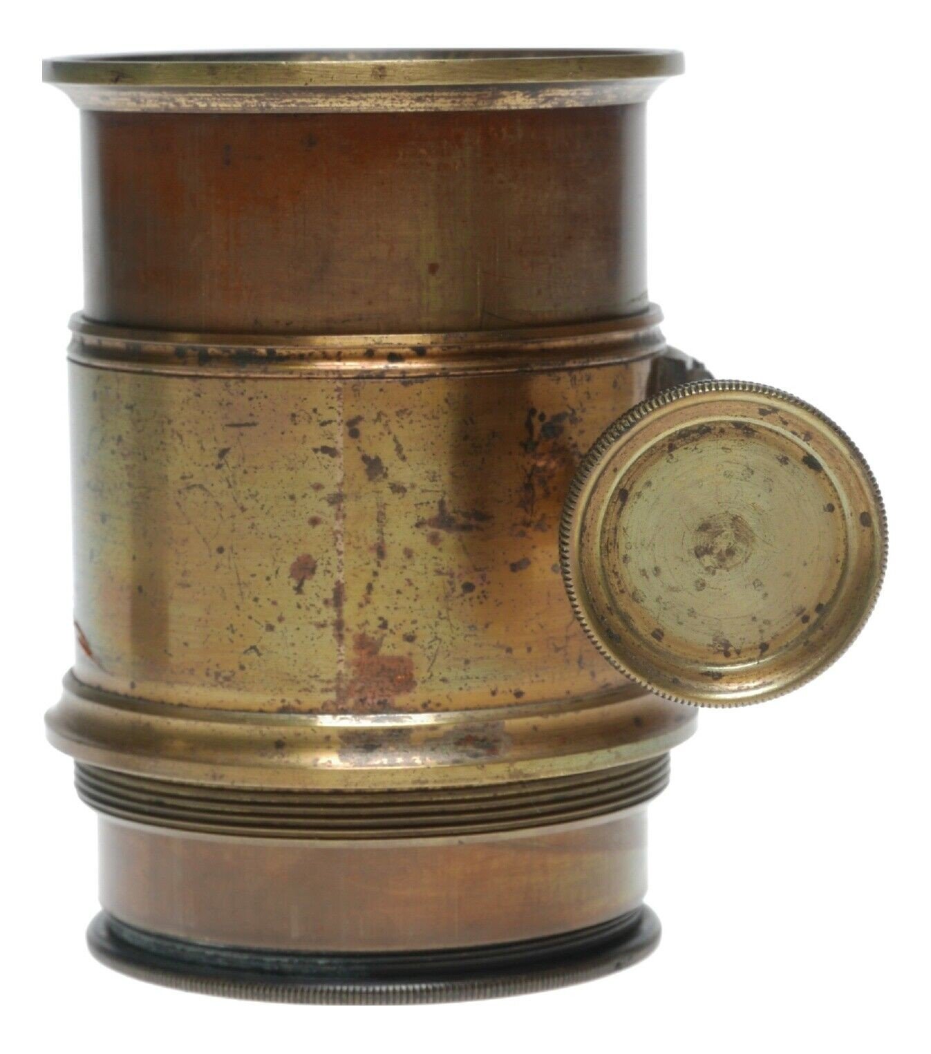 Vintage Brass Portrait Lens for Large Format Cameras