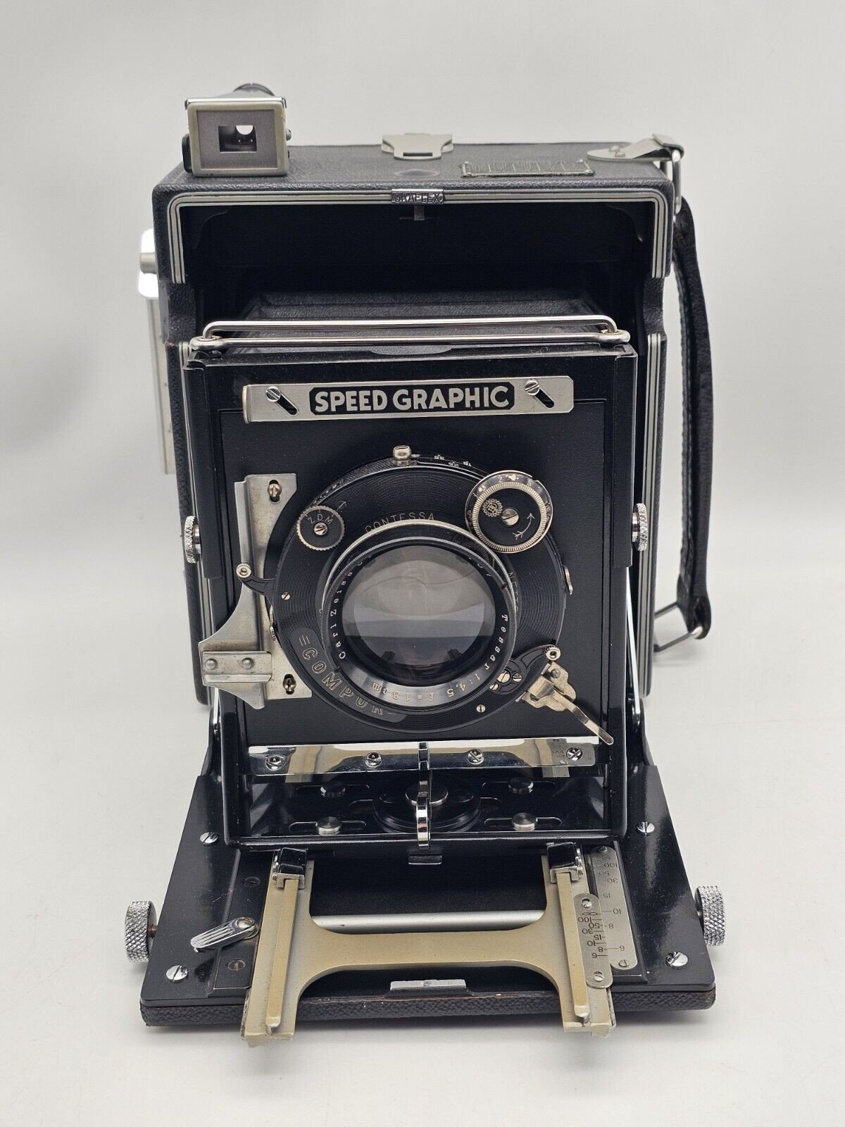 Graflex Speed Graphic 4x5 Camera with Zeiss Lens