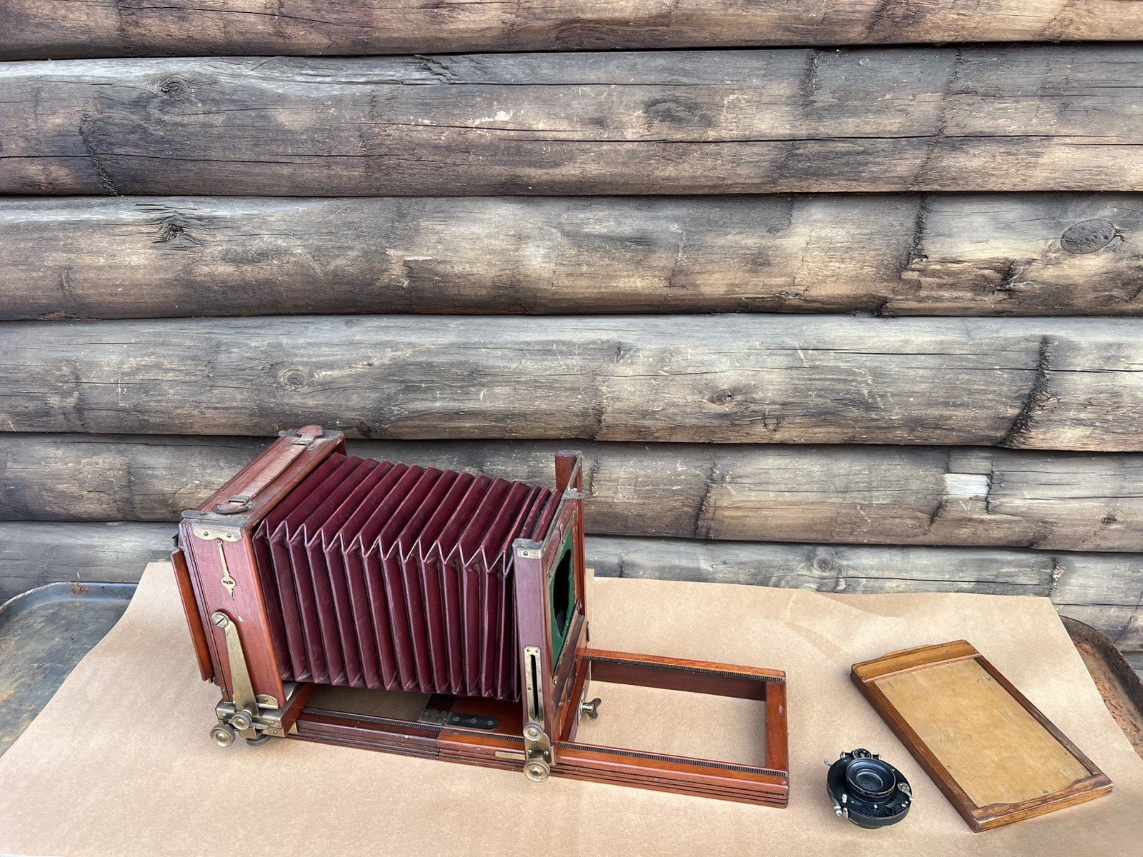 Kodak View No.2 5x7 Vintage Camera with Lens