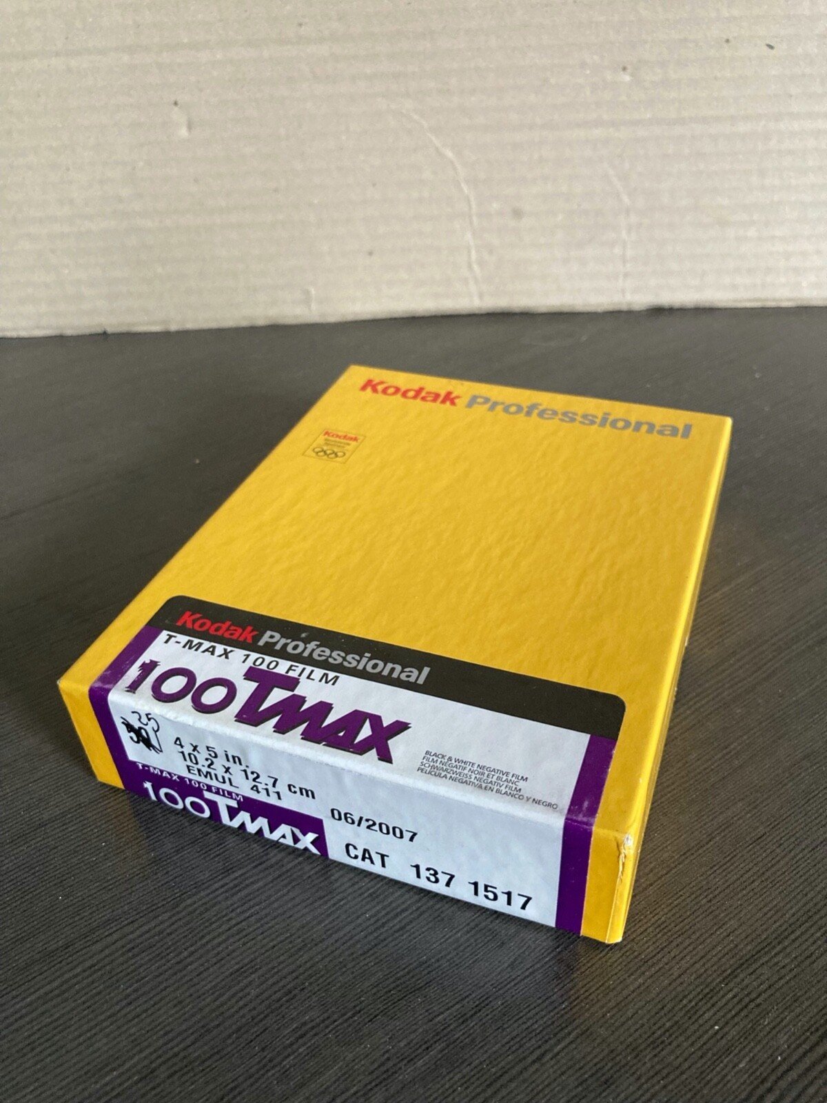 Kodak T-Max 100 4x5 Film for Vintage Cameras
