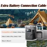 Extra 1m Battery Cable for EcoFlow - Power Up