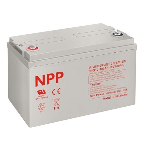Reliable 12V 100Ah Gel Battery for Wind Turbines
