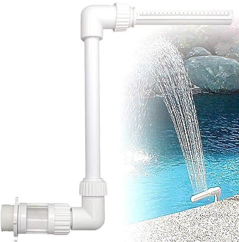 Easy Install Pool Waterfall Fountain Kit – Spruce Up!