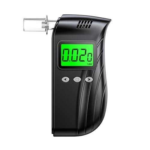 Portable Breathalyzer with 10 Mouthpieces – Reliable & Compact