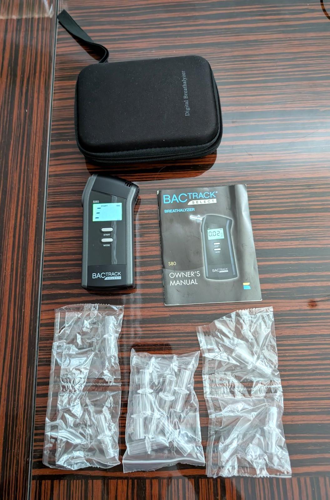 Reliable BACtrack S80 Professional Alcohol Breathalyzer