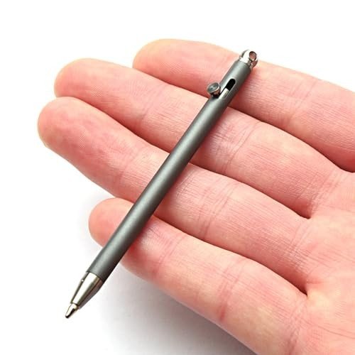 Compact Titanium Mini Keychain Pen for EDC