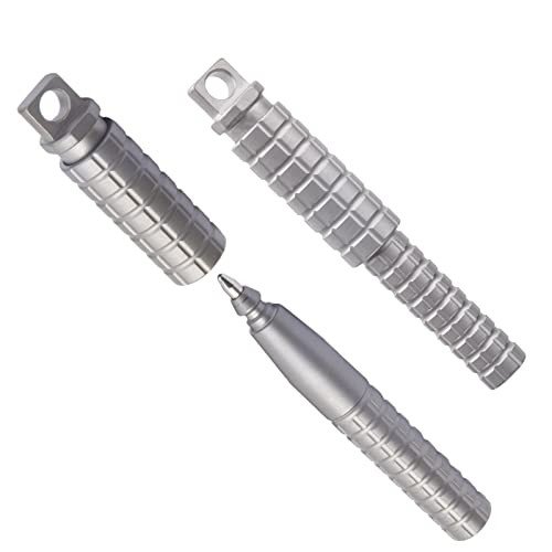 Compact TC4 Titanium Tactical Pen: Durable & Reliable