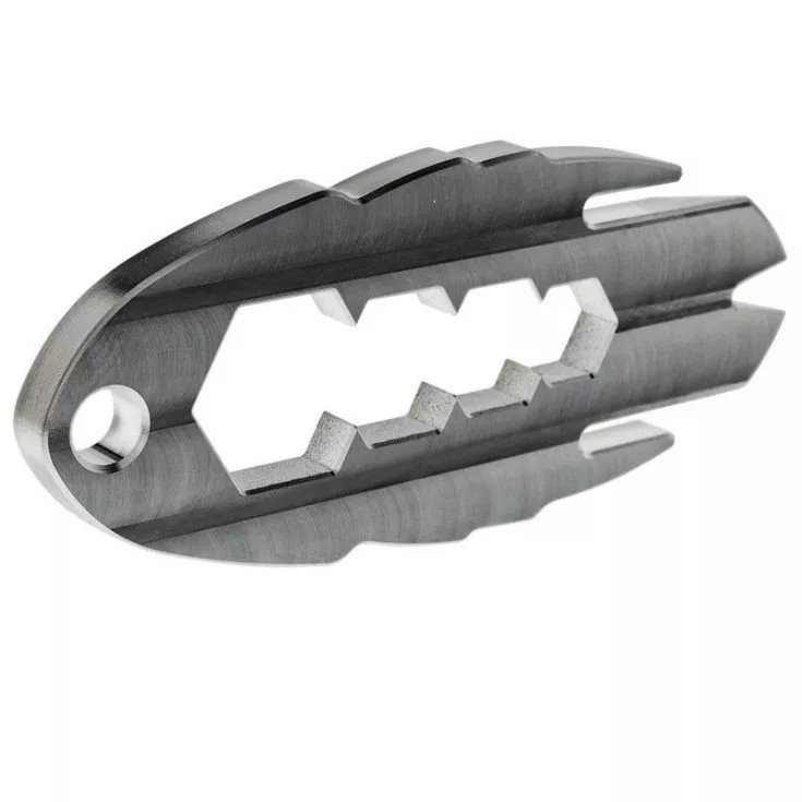 Compact Titaner TC4 Titanium Multi-Tool Keychain