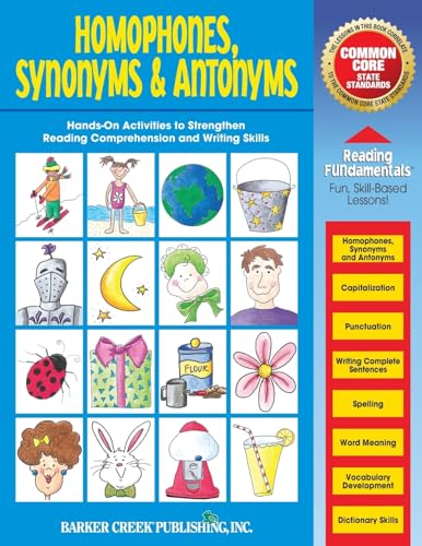Boost Literacy Skills with Homophones, Synonyms & Antonyms