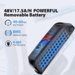 K820 250W Electric Bike – 40 Miles Range